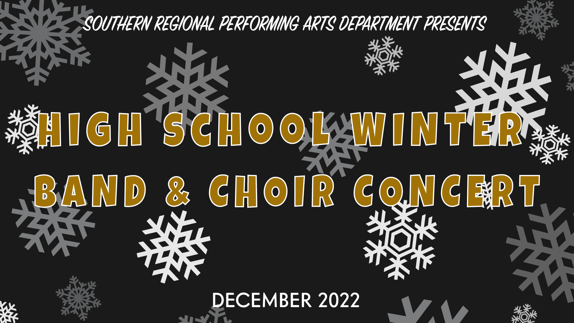 High School Band & Choir Winter Concert | 2022